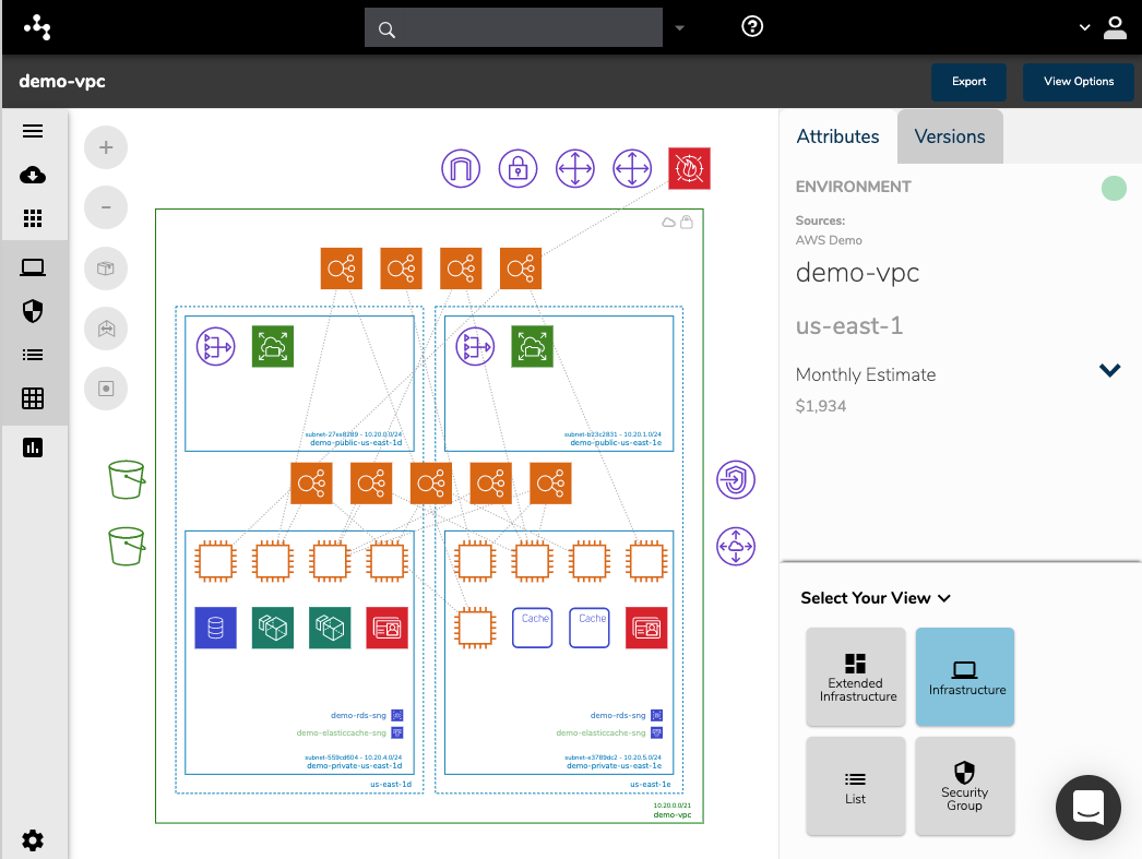 Hava announces new automated cloud diagram application UI