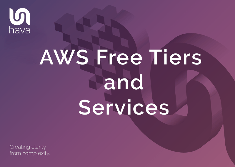 Amazon AWS Free Tiers and Service List