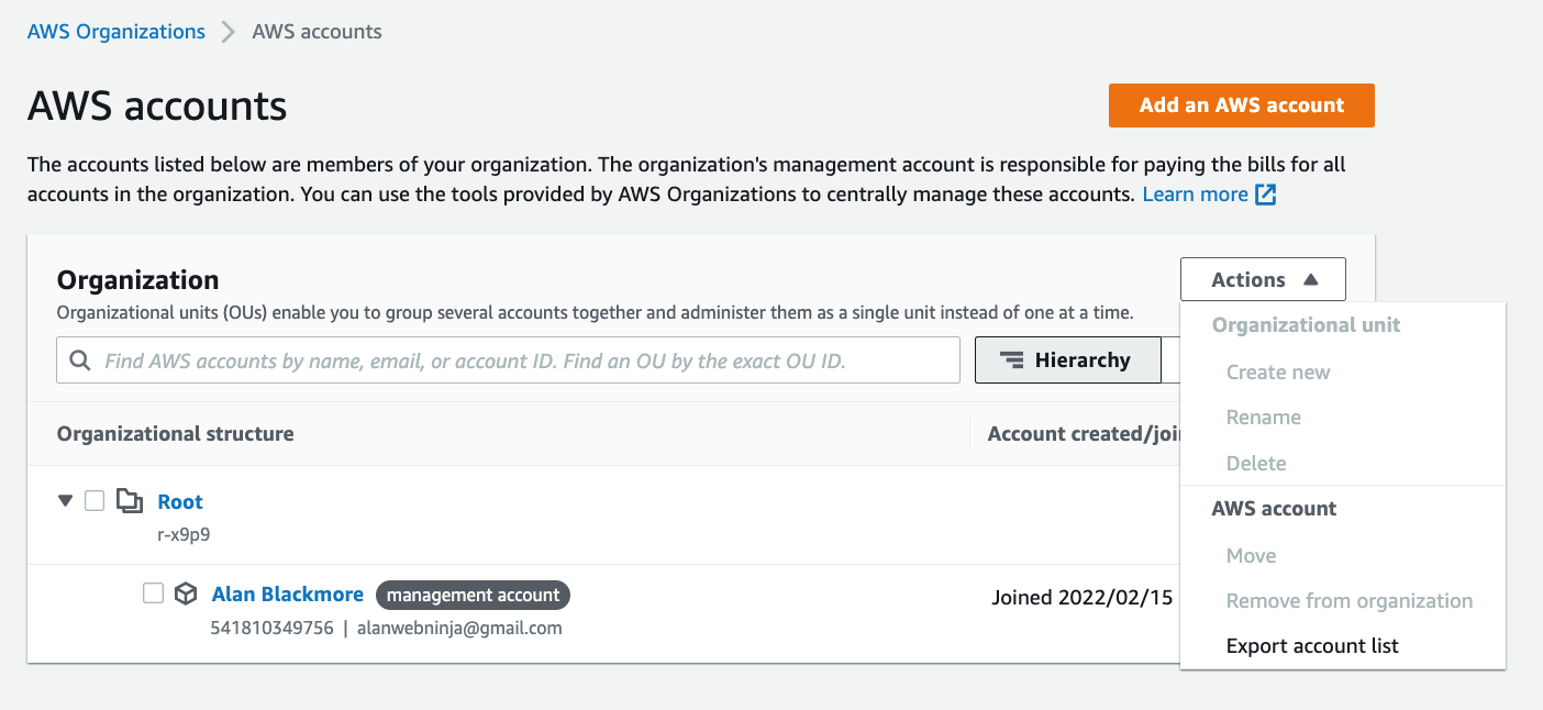 What are AWS Organizations?