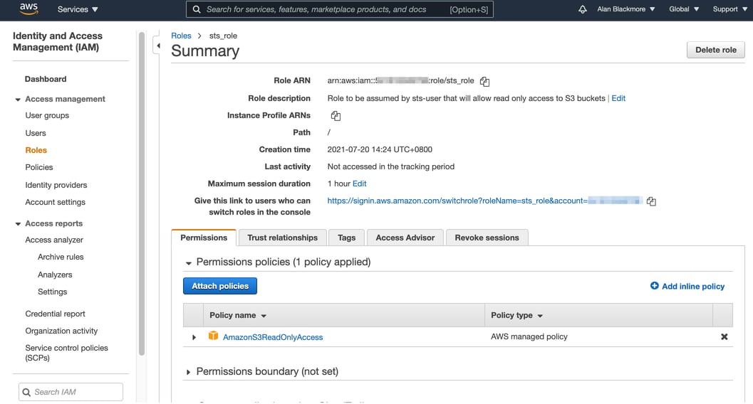 What is AWS Security Token Service (STS)?