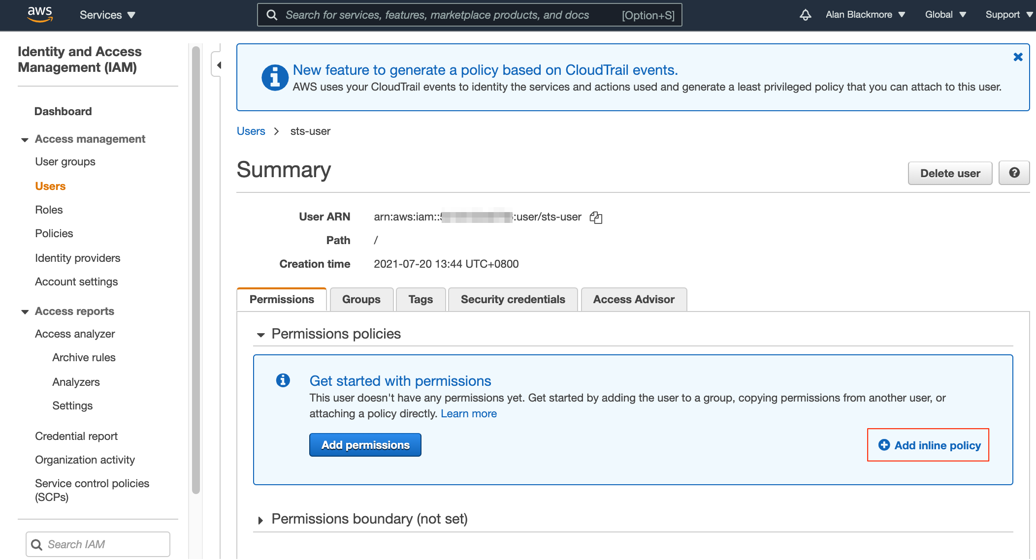 What is AWS Security Token Service (STS)?