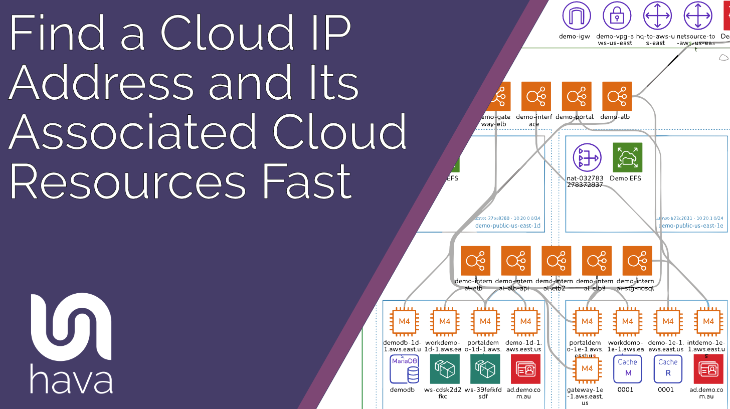 How to Find a Cloud IP Address and Its Associated Resources Faster