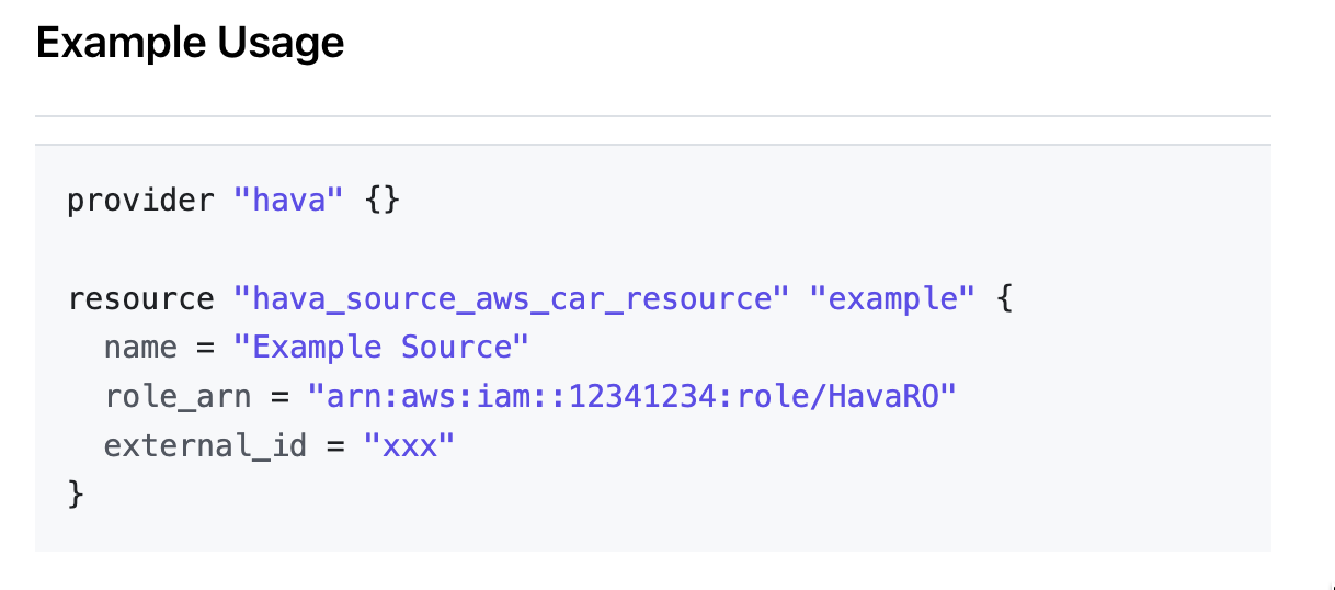 Hava Releases HashiCorp Terraform Provider Hava Releases HashiCorp Terraform Provider