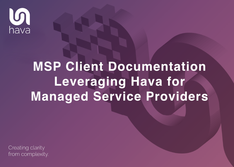 MSP Client Documentation | Leveraging Hava for Managed Service Providers