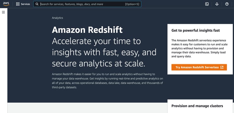 What is Amazon Redshift?
