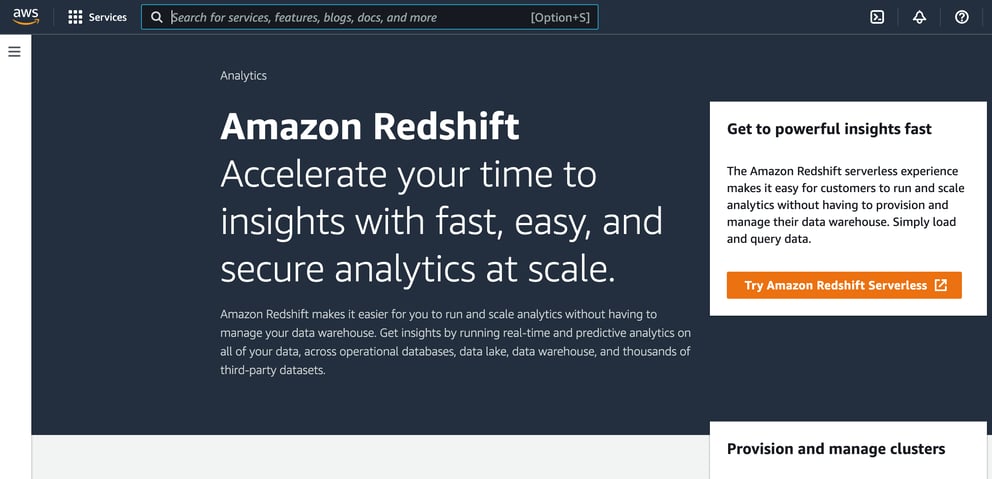What is Amazon Redshift?