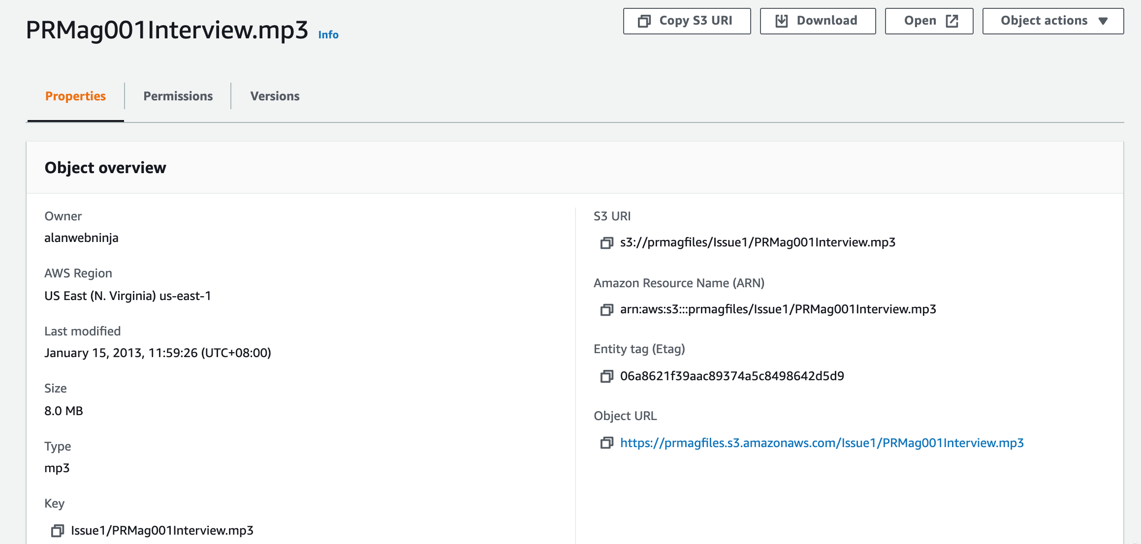 Amazon S3 Fundamentals