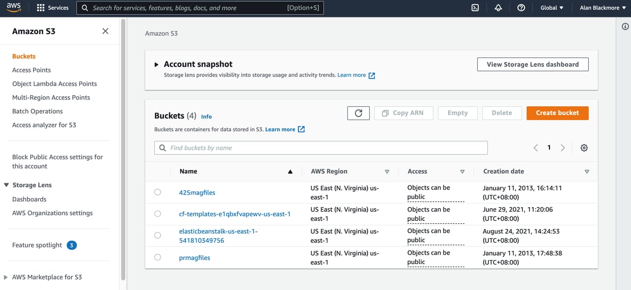 Amazon S3 Fundamentals
