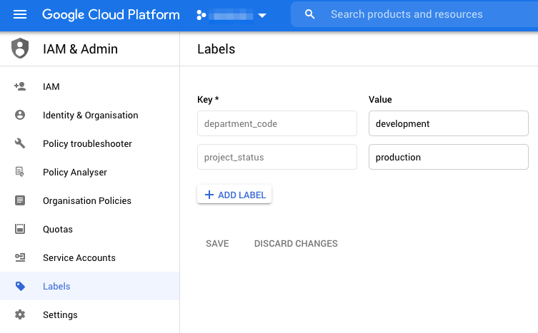 Leveraging Tags and Labels for AWS, GCP and Azure Documentation