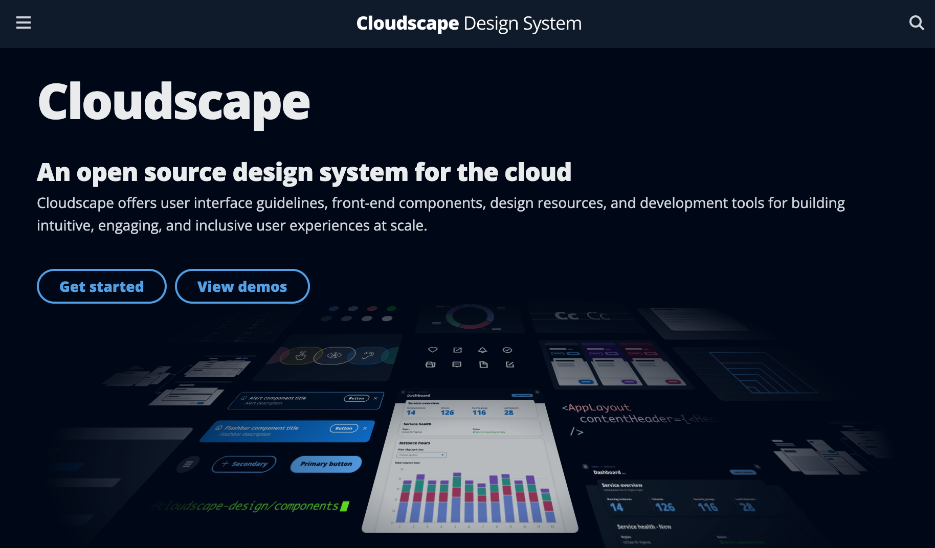 What is AWS Cloudscape Design System