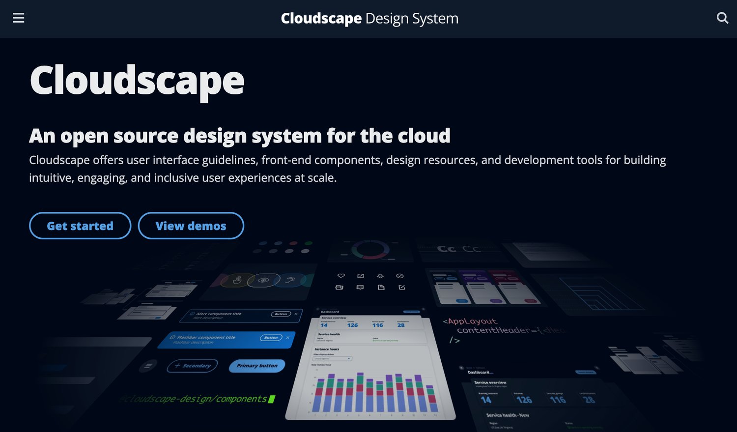 What is AWS Cloudscape Design System